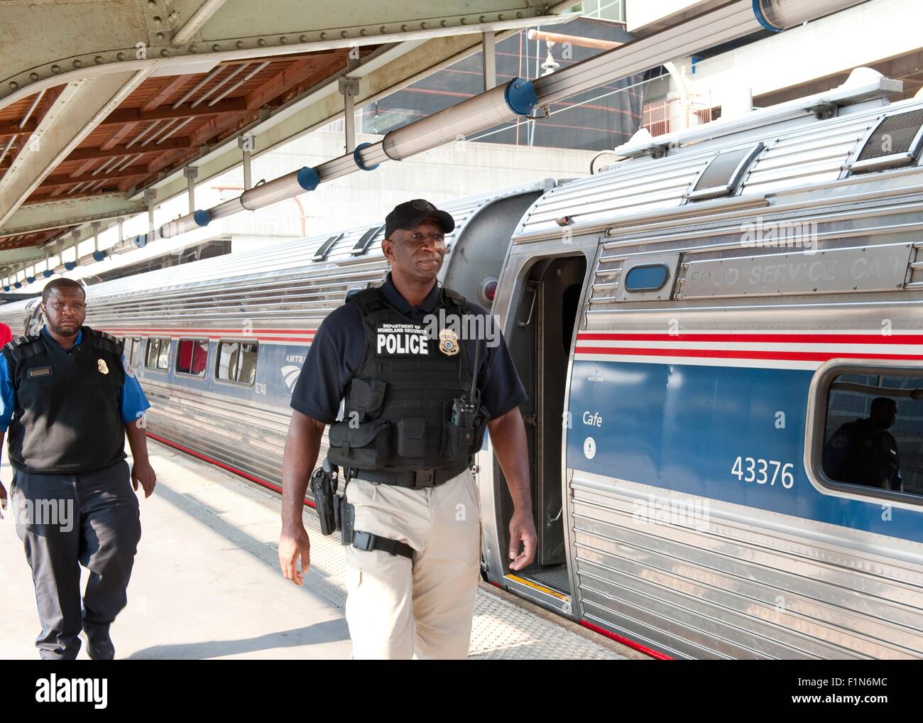 Railroad police hi-res stock photography and images - Alamy
