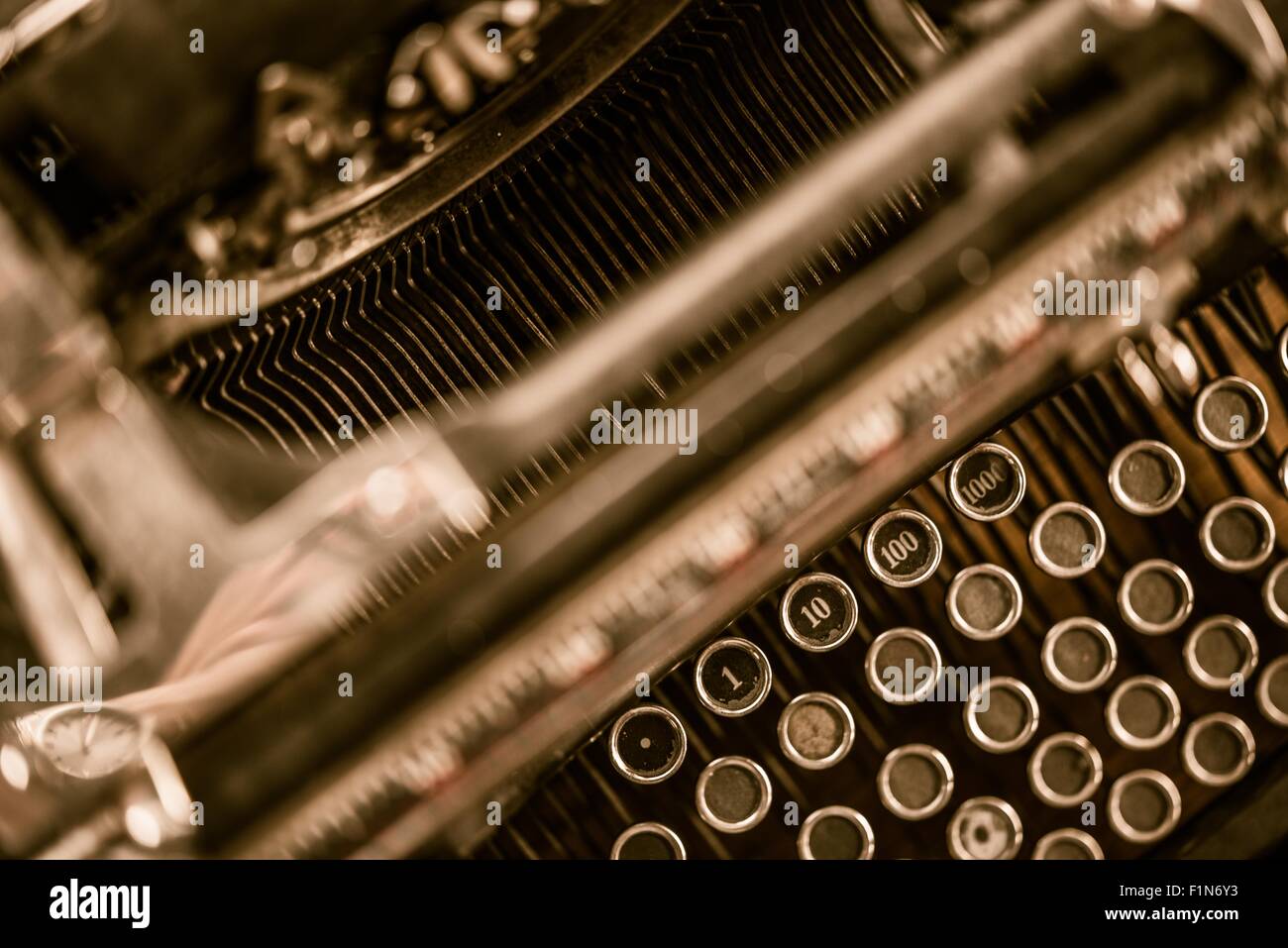Ghost Writer Typewriter Closeup Concept Photo Stock Photo - Alamy