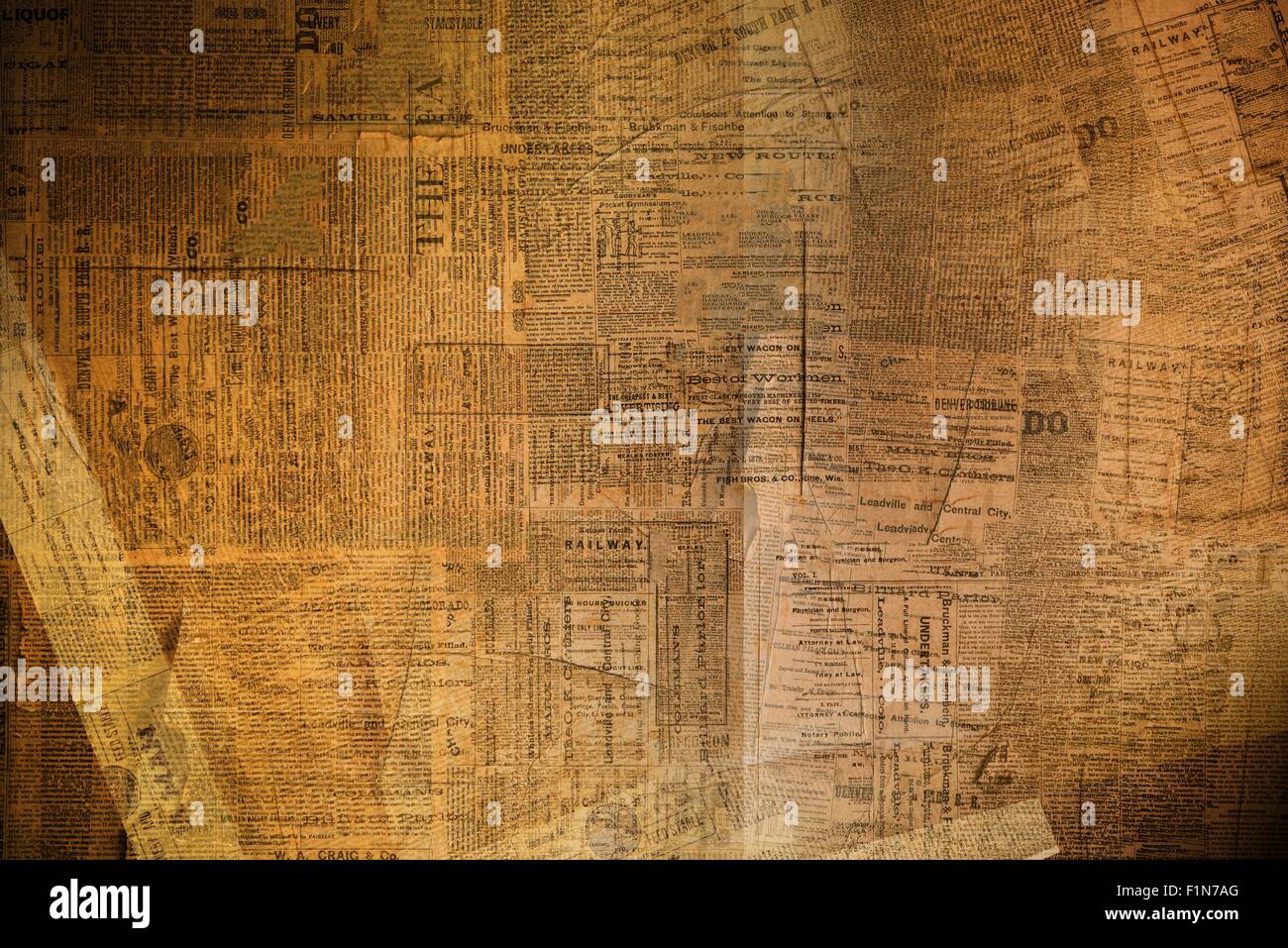 Vintage Newspapers Background. Old News Backdrop Stock Photo - Alamy