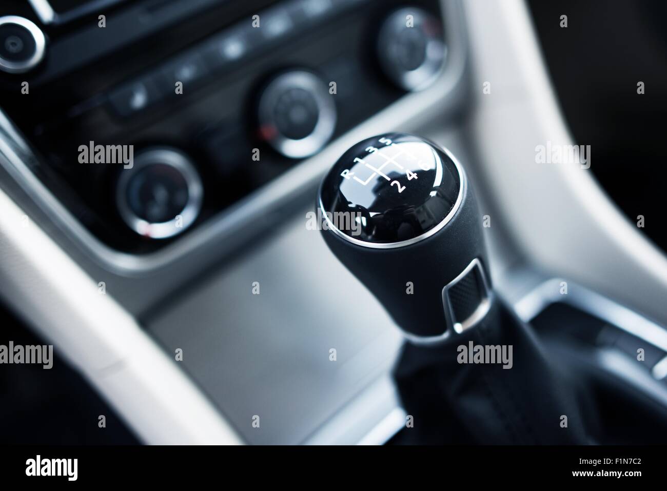 Manual Transmission Stick Closeup Stock Photo - Alamy