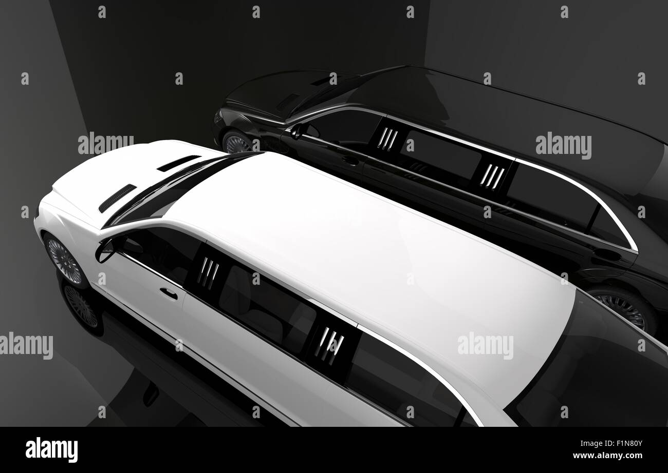 Limousine car side view hi-res stock photography and images - Alamy