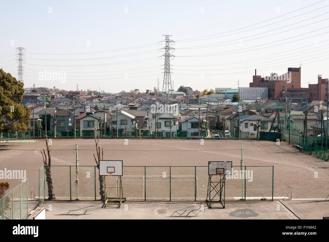 Playground school japan hi-res stock photography and images - Alamy