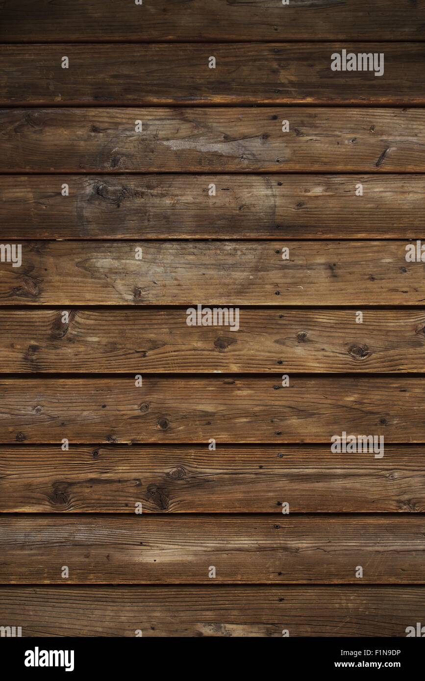 Vintage Horizontal Wood Planks Background Stock Photo - Alamy