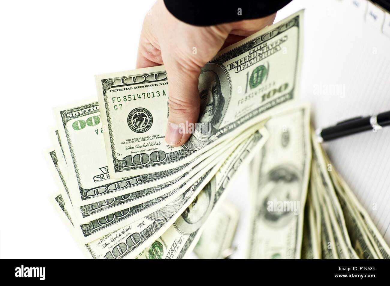 Cash in hi-res stock photography and images - Alamy