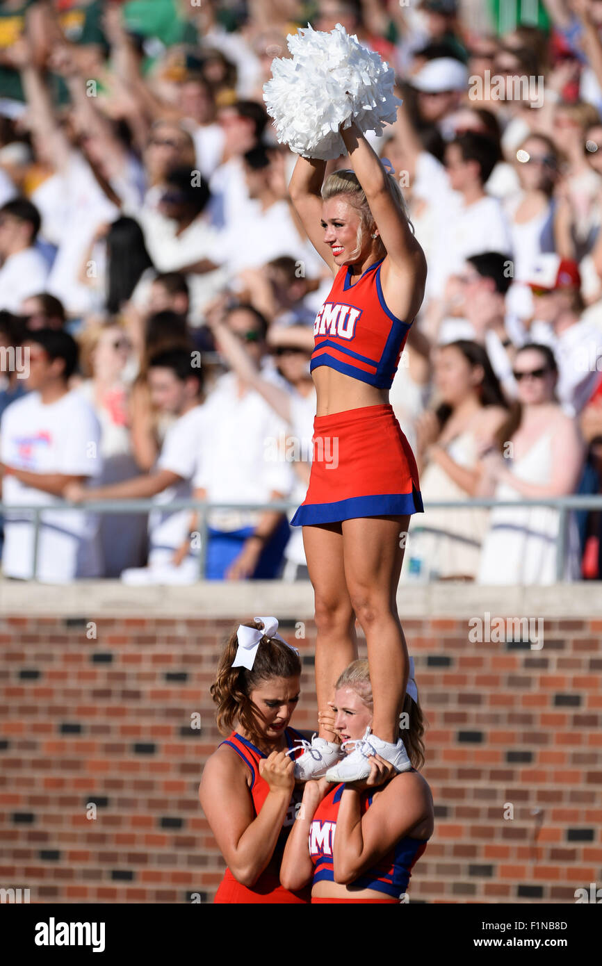 Smu cheerleader hi-res stock photography and images - Alamy