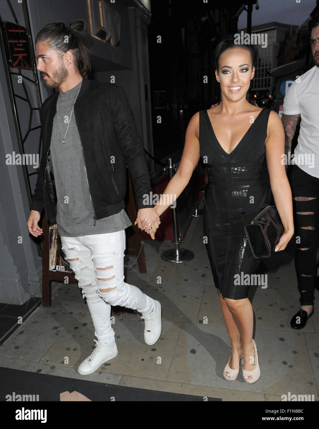 Hollyoaks star Steph Davis out on the town with new boyfriend Sam Reece ...