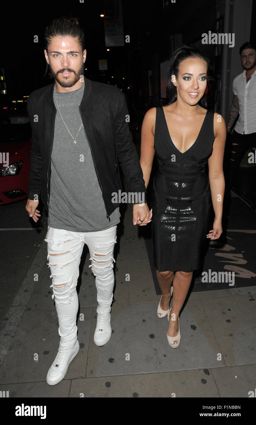 Hollyoaks star Steph Davis out on the town with new boyfriend Sam Reece ...