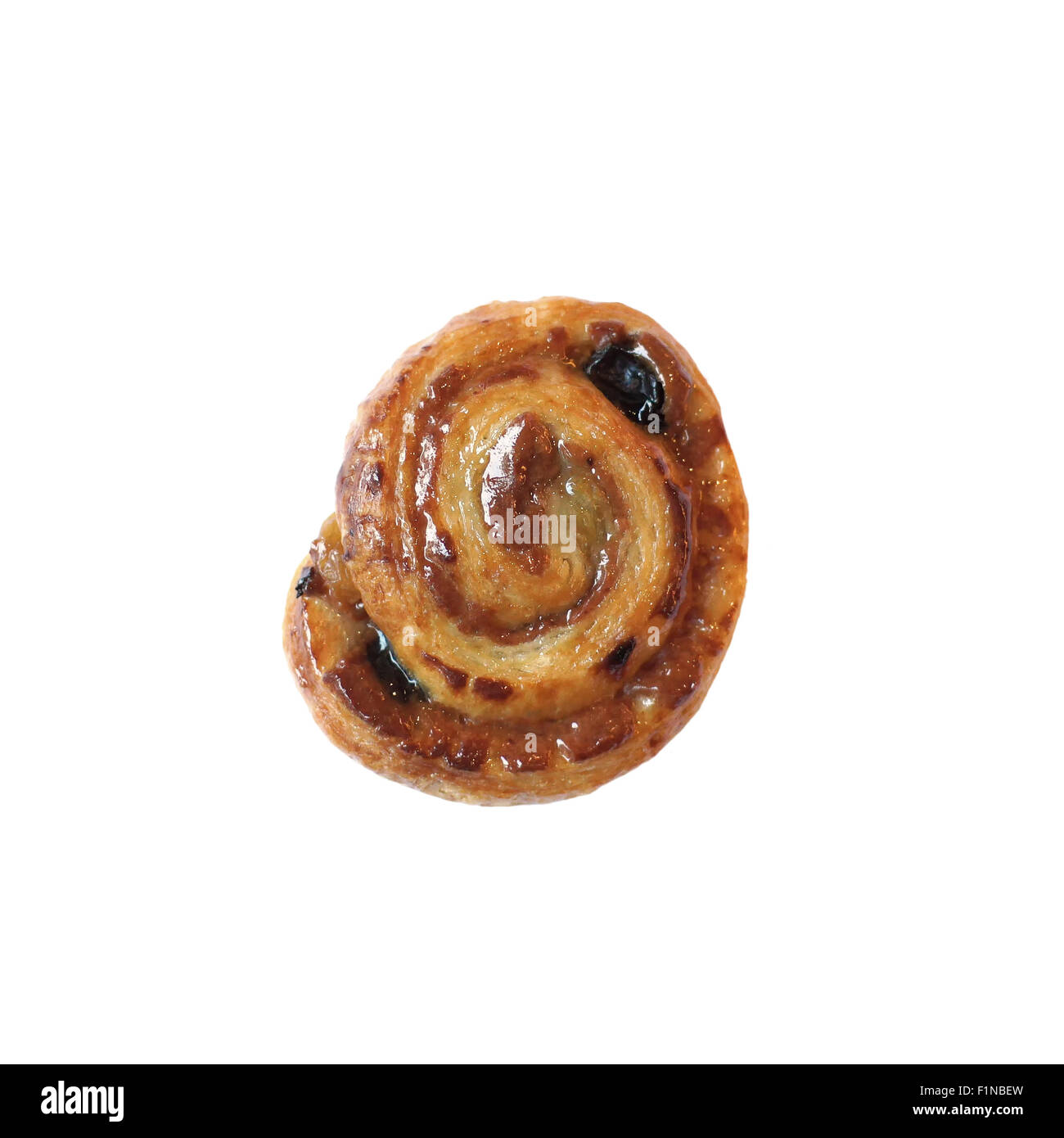 cinnamon raisin danish rolls desserts isolated on white background ...