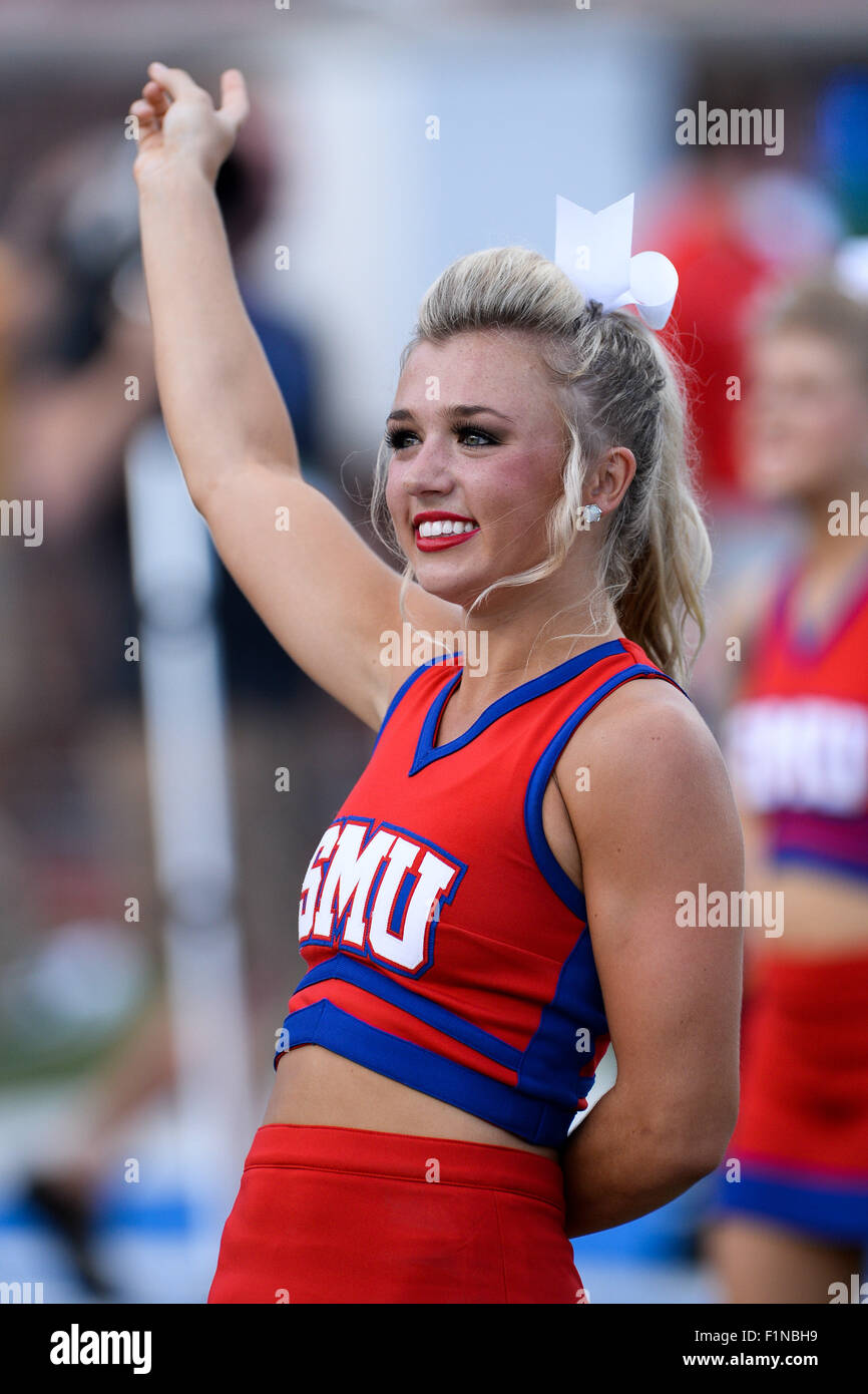 Smu cheerleader hi-res stock photography and images - Alamy