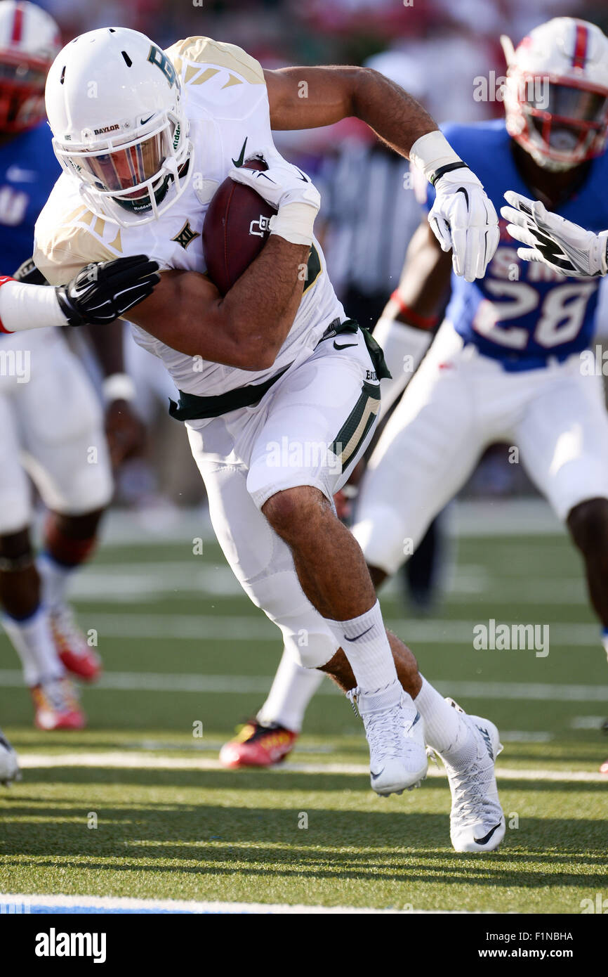 Dallas, Texas, USA. 4th Sep, 2015. Baylor Bears running back Shock ...