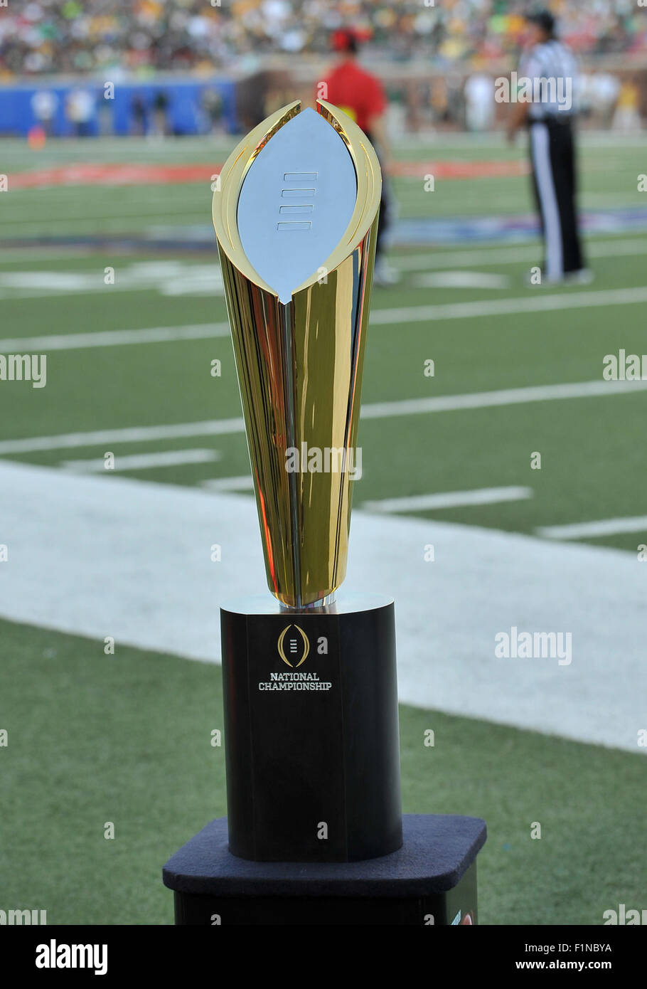 Ncaa national championship trophy hi-res stock photography and images ...