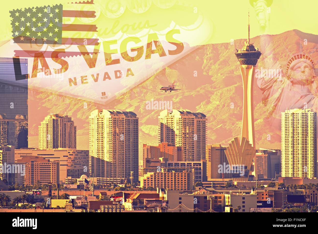 Greetings from postcard hi-res stock photography and images - Alamy