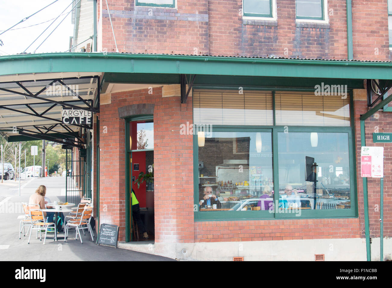 Argyle street cafe coffee shop in the historic Rocks area of Sydney,new ...