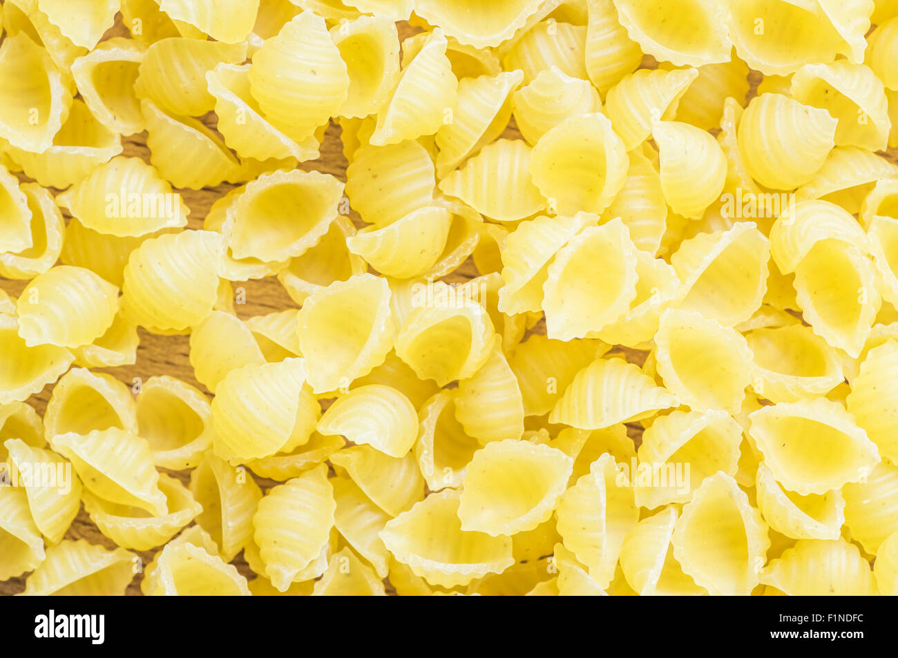 Pasta conchigliette for background closeup Stock Photo - Alamy