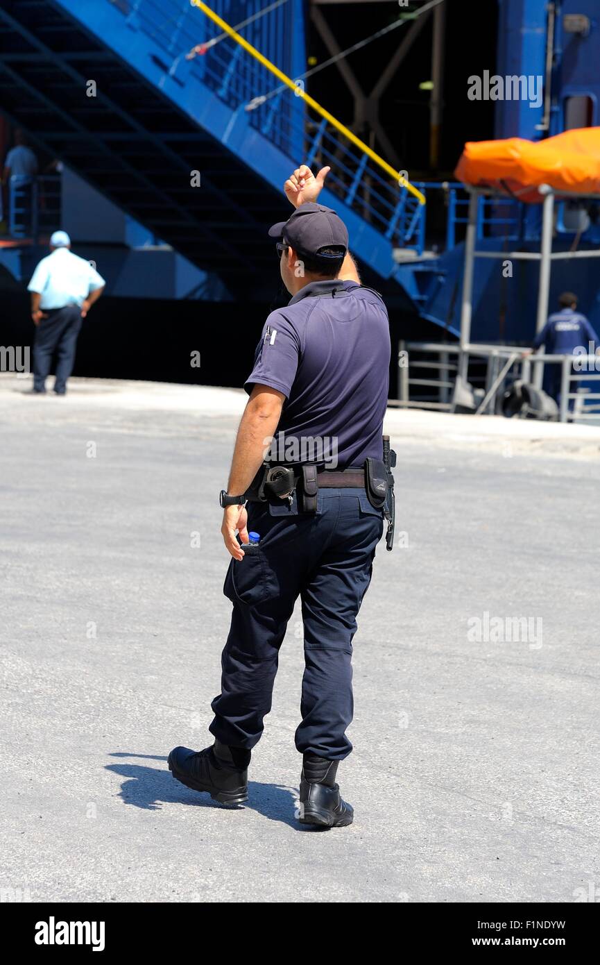 Port ormos athinios hi-res stock photography and images - Alamy