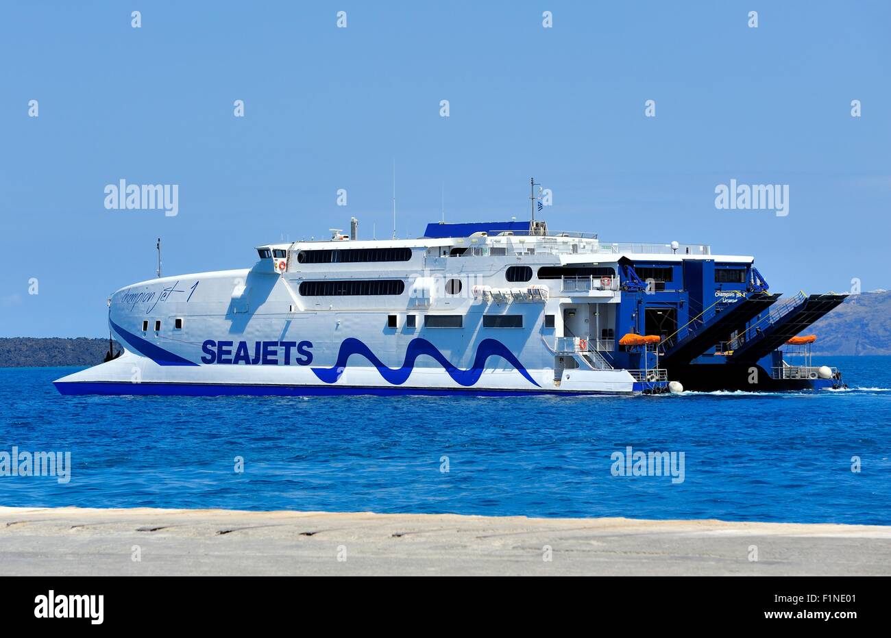 Seajets Ferry High Resolution Stock Photography and Images - Alamy