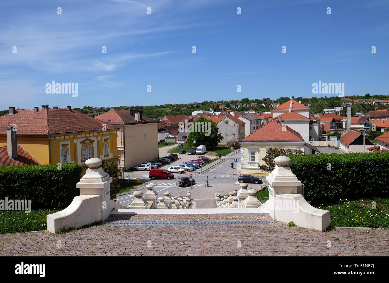 Pakrac town in western Slavonia, Croatia on May 07, 2015 Stock Photo ...