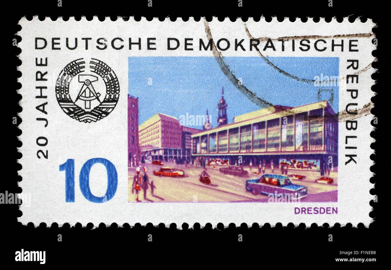 Dresden stamp germany hi-res stock photography and images - Alamy