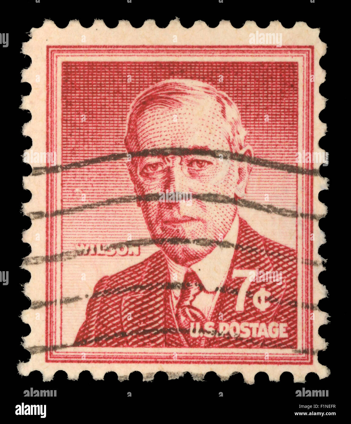 Vintage photo of woodrow wilson hi-res stock photography and images - Alamy
