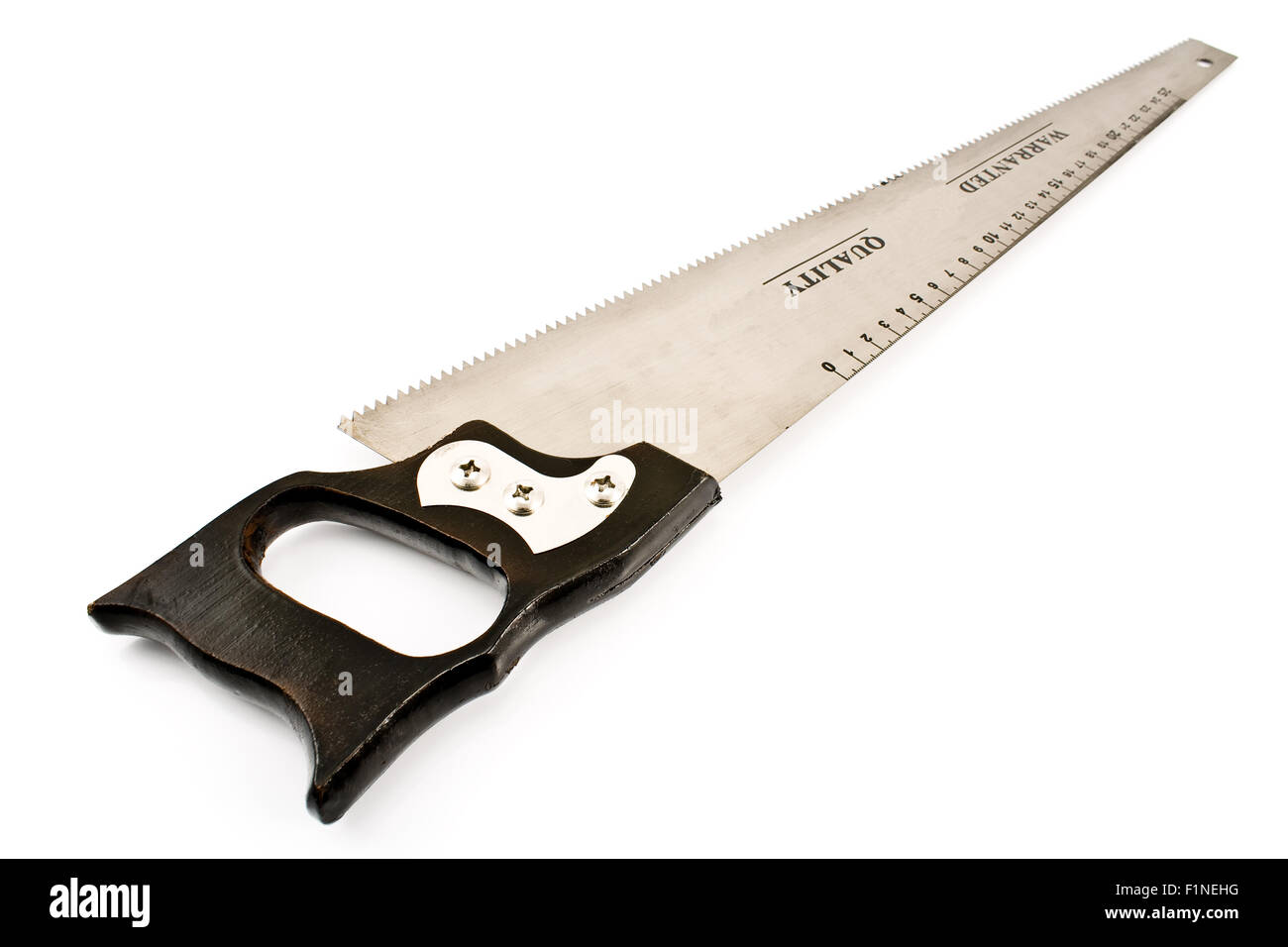 Hand saw isolated on white Stock Photo - Alamy