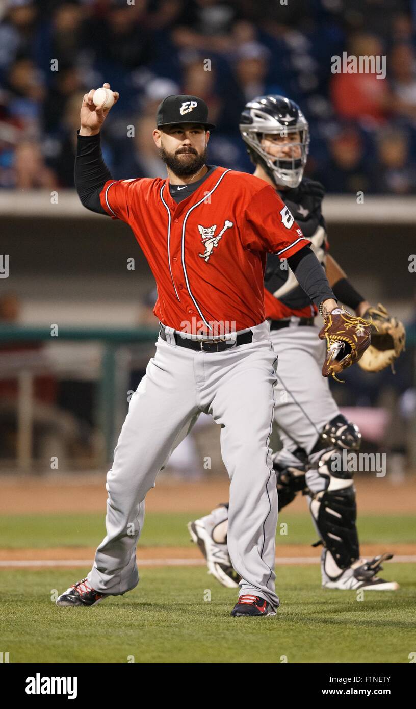 Reno, Nevada, USA. 12th Mar, 2014. El Paso Chihuahuas Pitcher CASEY ...