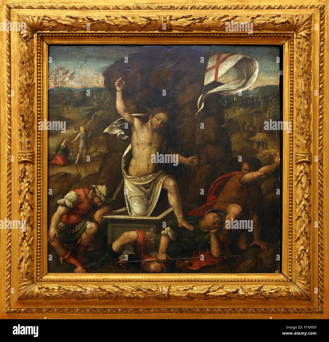 Painting of jesus and the twelve apostles High Resolution Stock ...