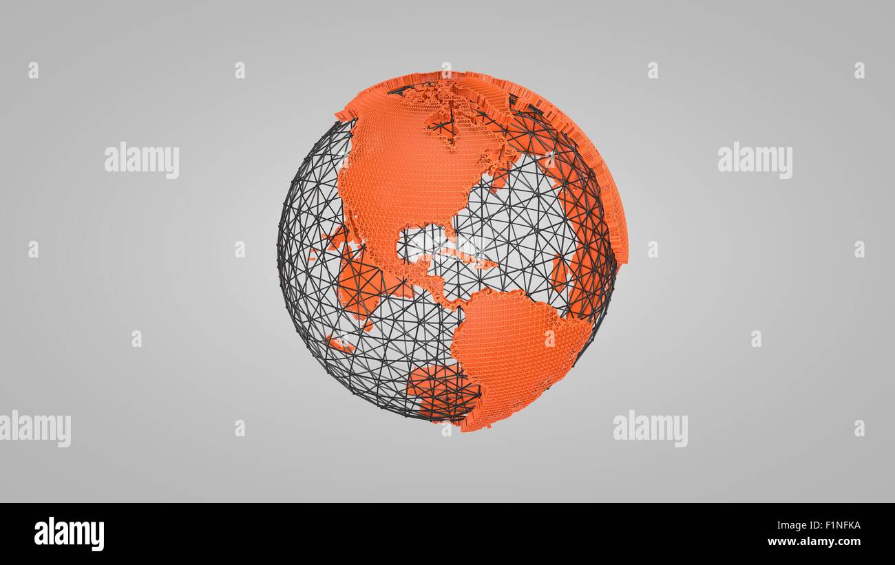 Wire metal globe hi-res stock photography and images - Alamy