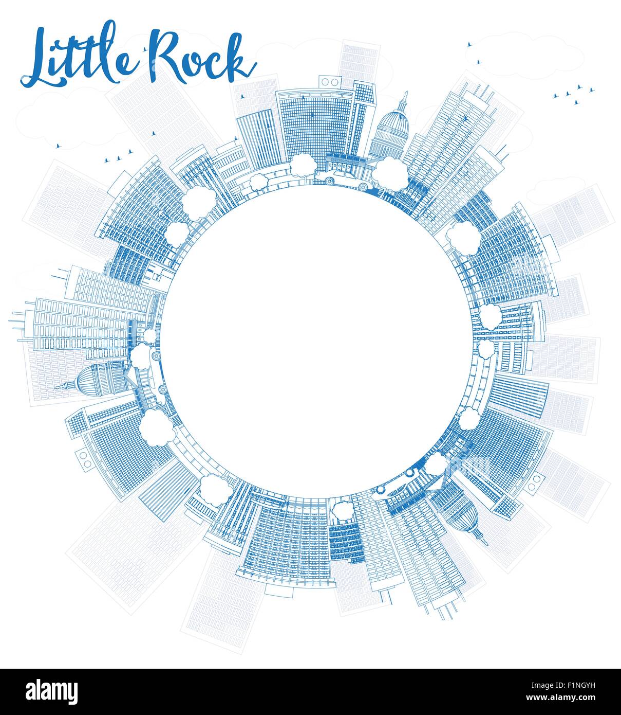 Little rock Stock Vector Images - Alamy
