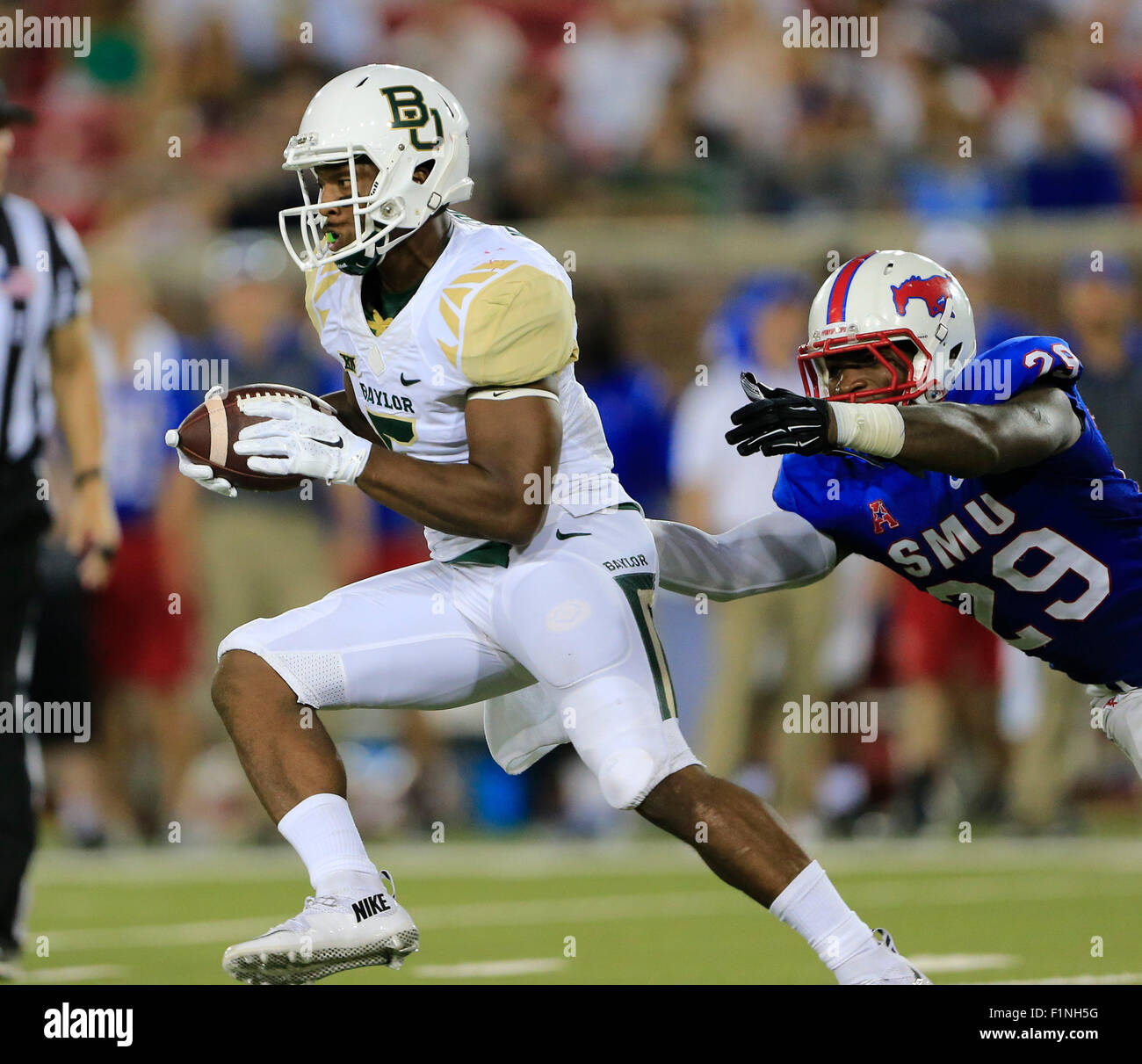 Dallas, TX, USA. 4th Sep, 2015. running back Johnny Jefferson (5) of ...