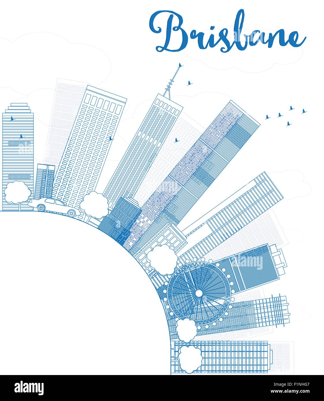 Light Blue Circle Outline