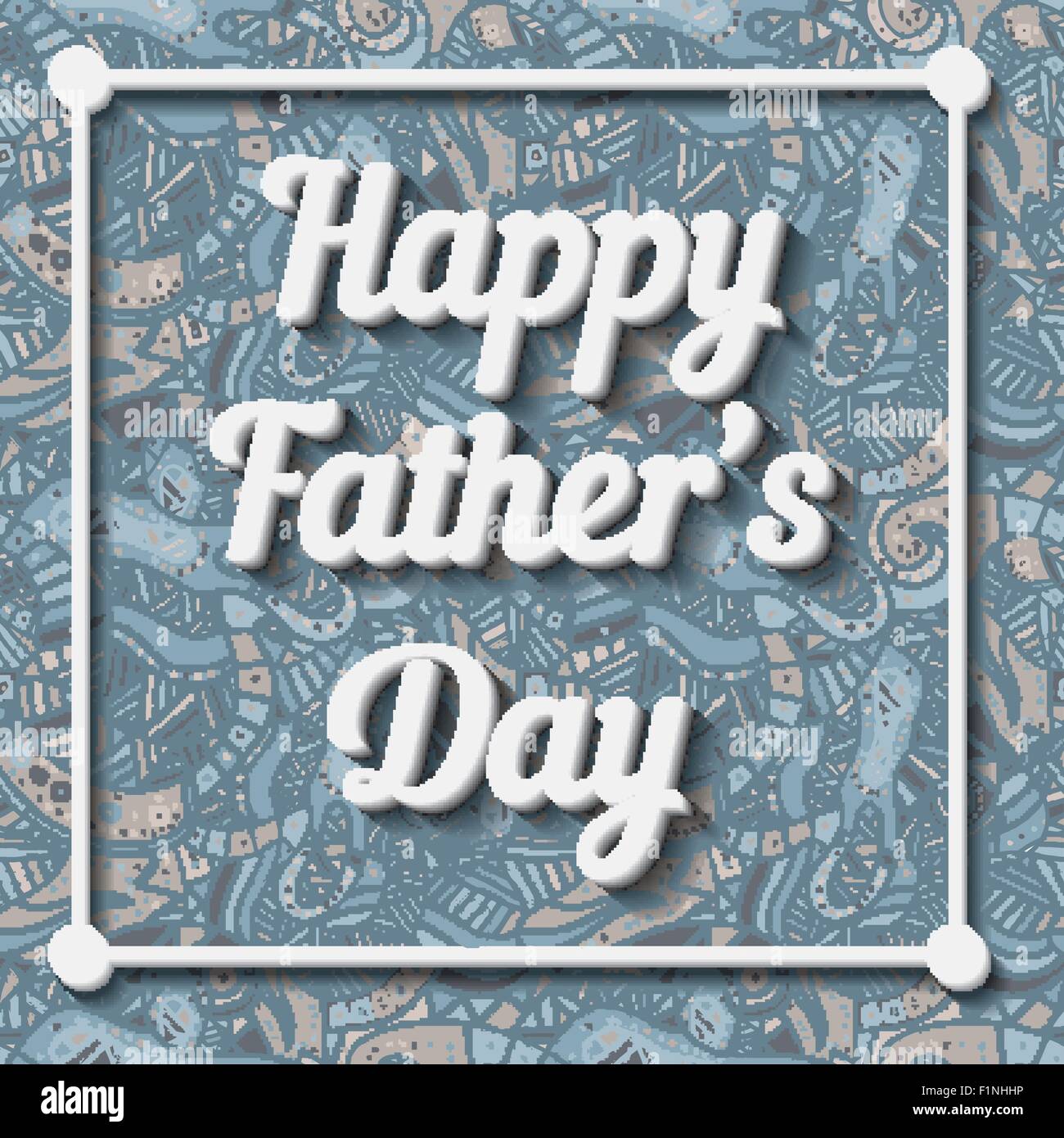 Happy fathers day vector vectors hi-res stock photography and images ...