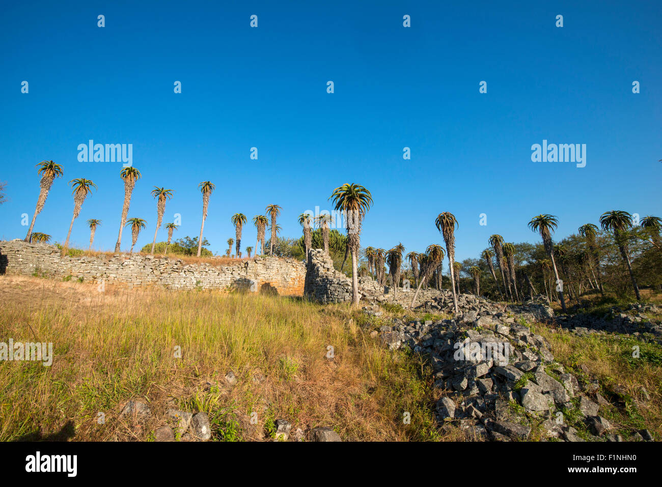 Large houses of stone chiefs' houses kalanga people great enclosure ...