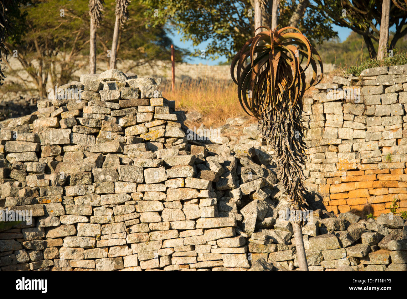 Large houses of stone chiefs' houses kalanga people great enclosure ...
