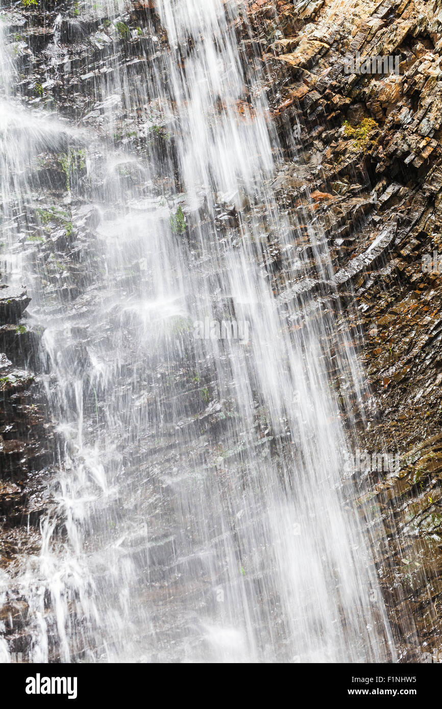 summer landscape waterfall in the Carpathian mountains Stock Photo - Alamy