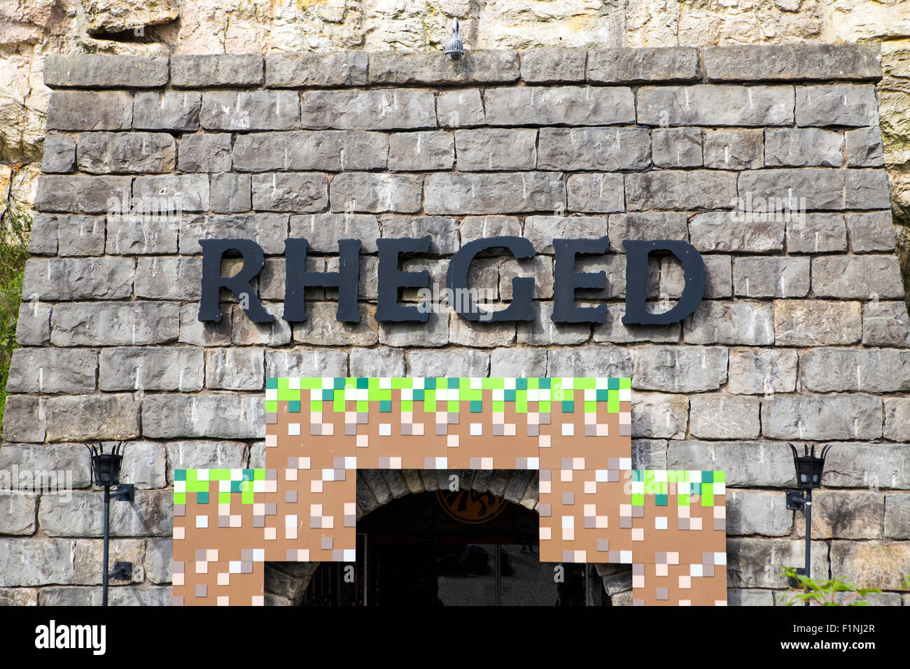 Rheged Discovery Centre. Stock photograph of the Rheged Centre taken ...
