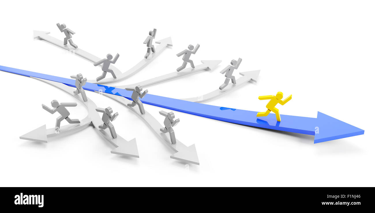 Strategy for success Cut Out Stock Images & Pictures - Alamy