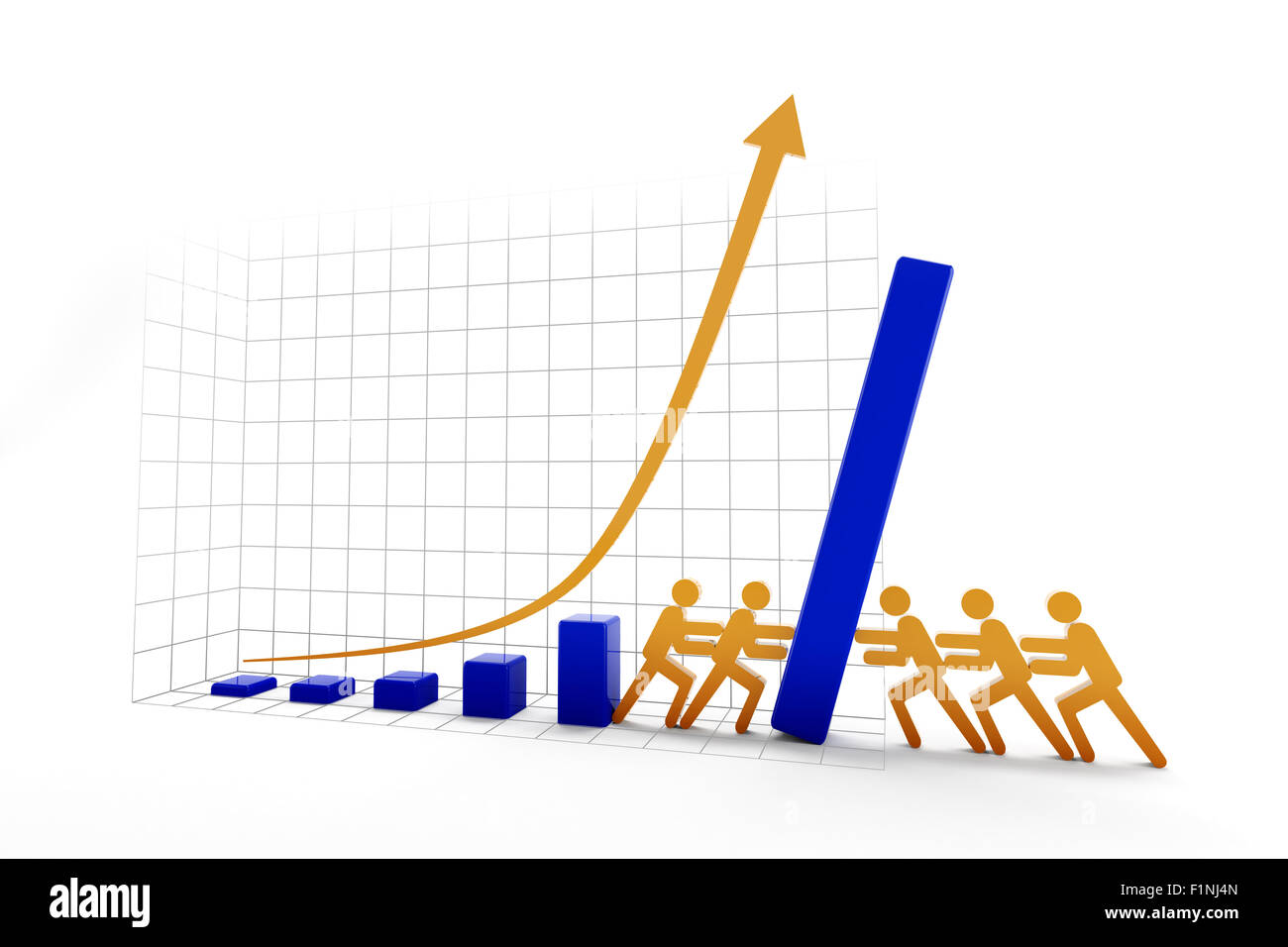 Rising and falling stock market hi-res stock photography and images - Alamy