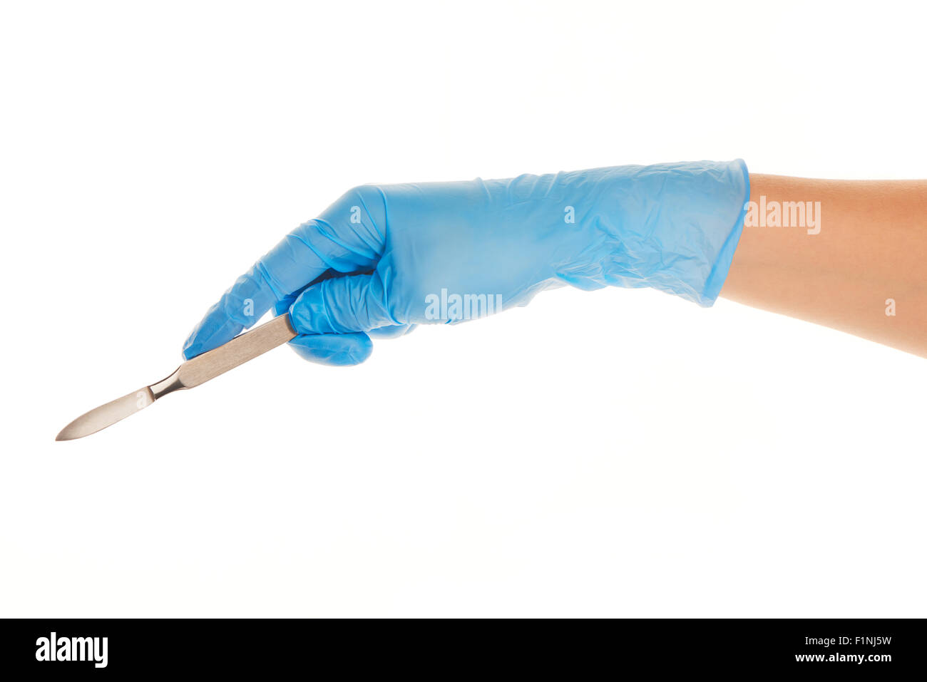Doctor scalpel hand hi-res stock photography and images - Alamy