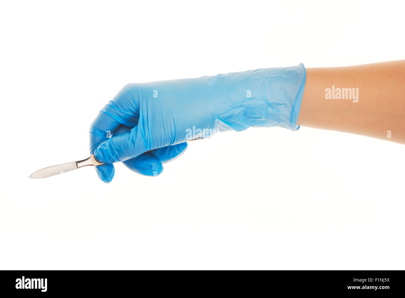 Doctor scalpel hand hi-res stock photography and images - Alamy