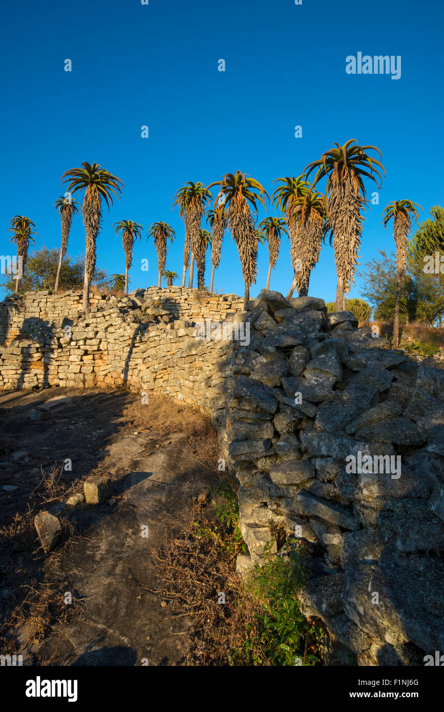 Large houses of stone chiefs' houses kalanga people great enclosure ...
