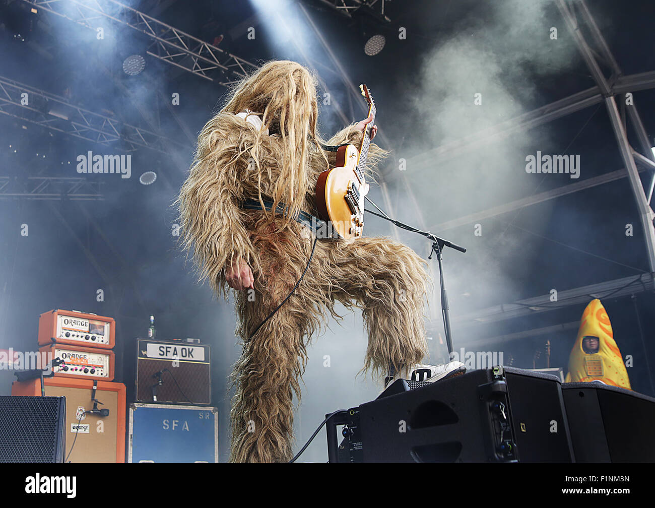 Super Furry Animals Performing at Manchester Castlefield Bowl for ...