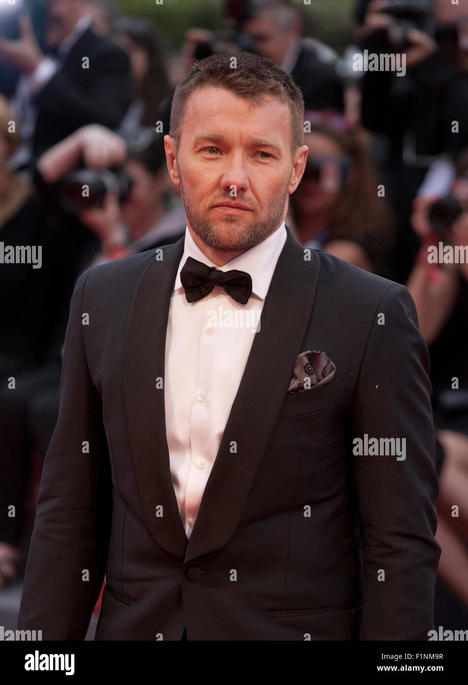 Venice, Italy. 4th September, 2015. Actor Joel Edgerton at the gala ...