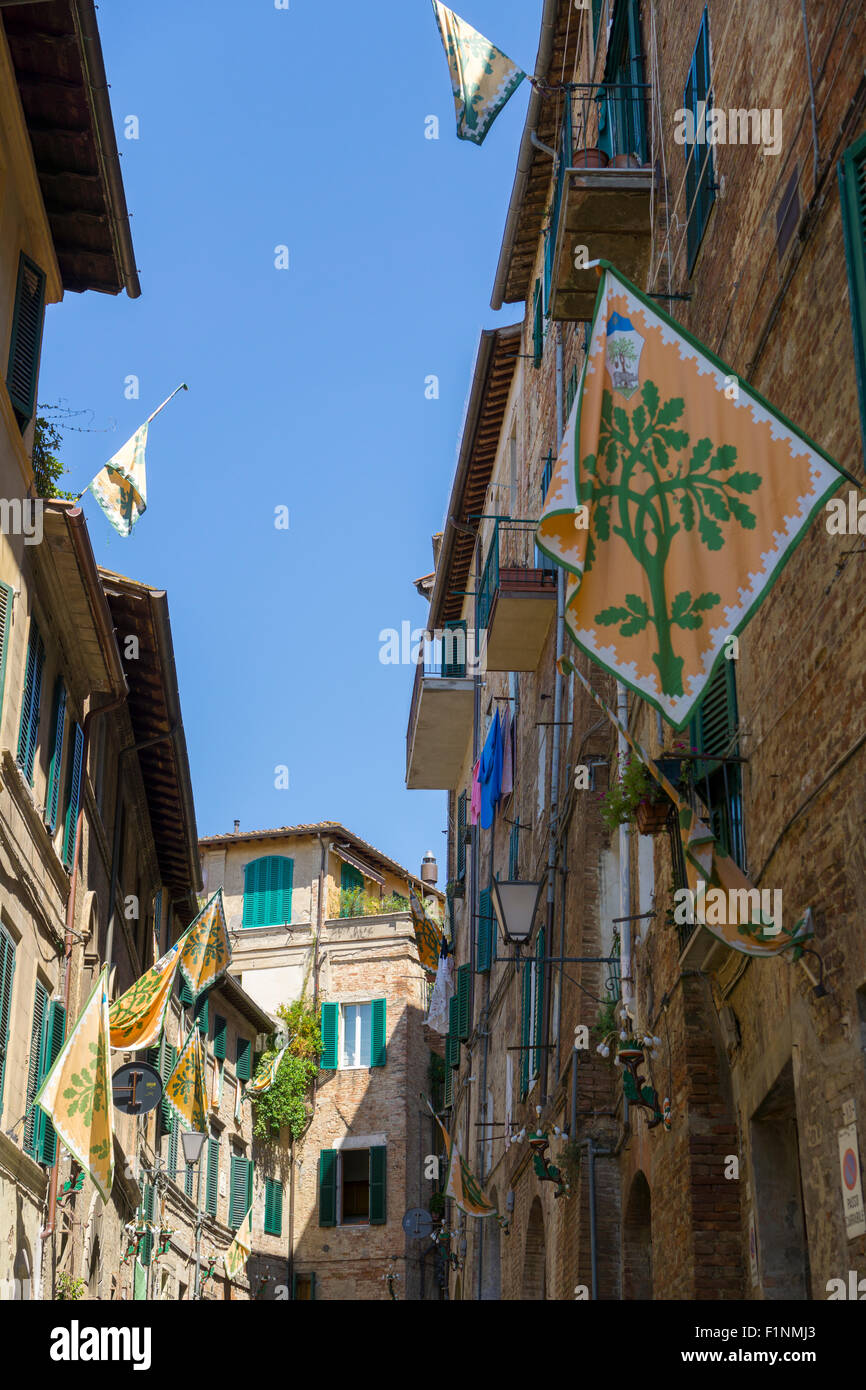 Siena flags hi-res stock photography and images - Alamy