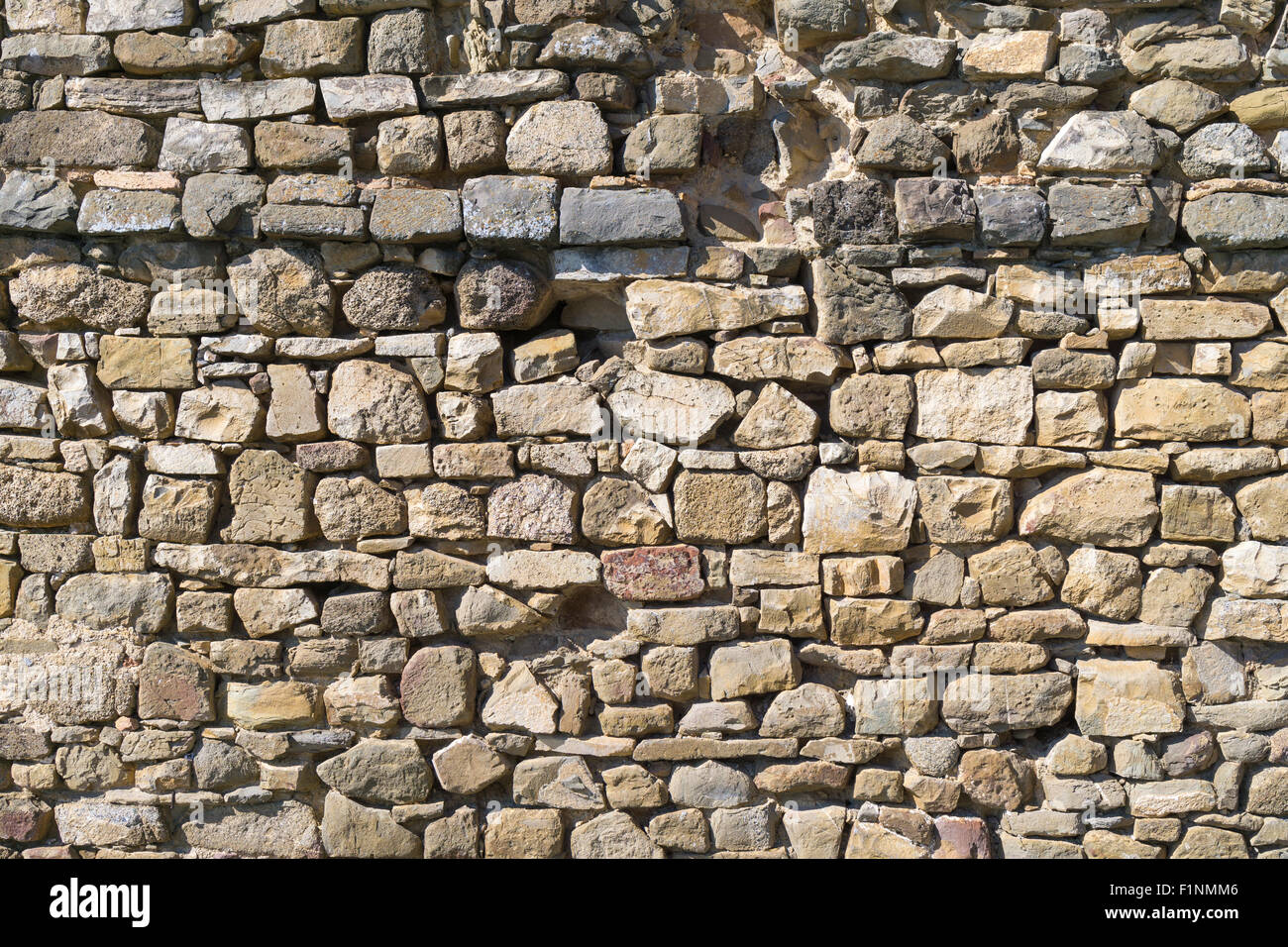 Stone Wall Detail Stock Photo - Alamy