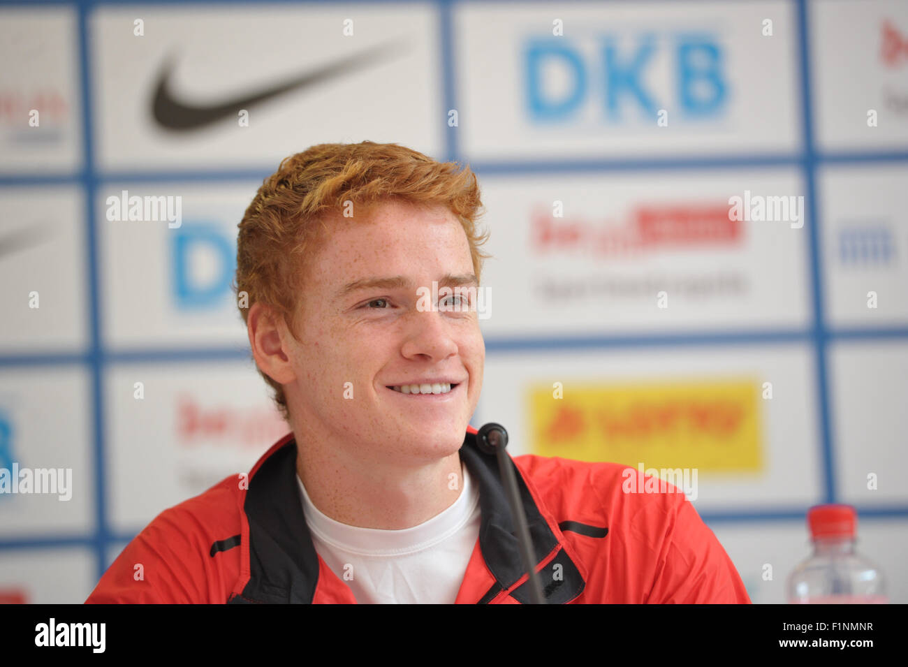 Berlin, Germany. 4th Sep, 2015. Canadian pole vaulter Shawnacy Barber ...