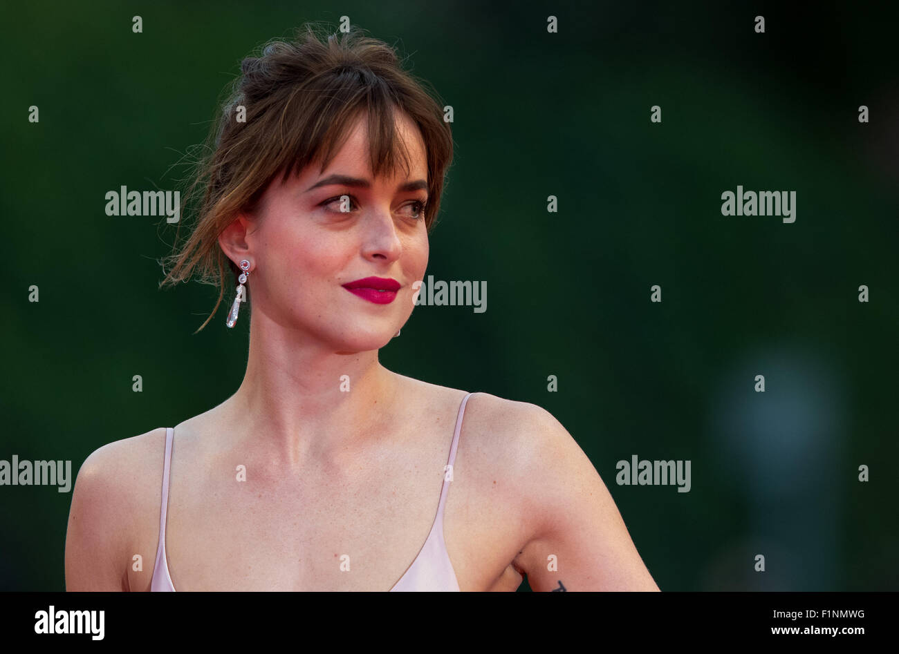 Actress Dakota Johnson attends the premiere of Black Mass during the ...