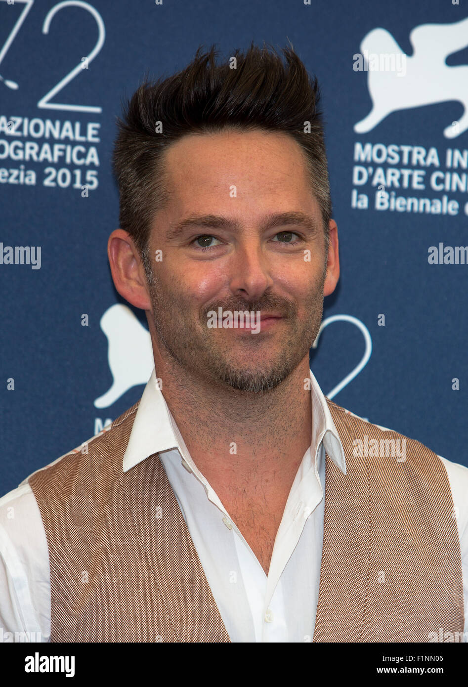 Venice, Italy. 04th Sep, 2015. US director Scott Cooper poses at the ...