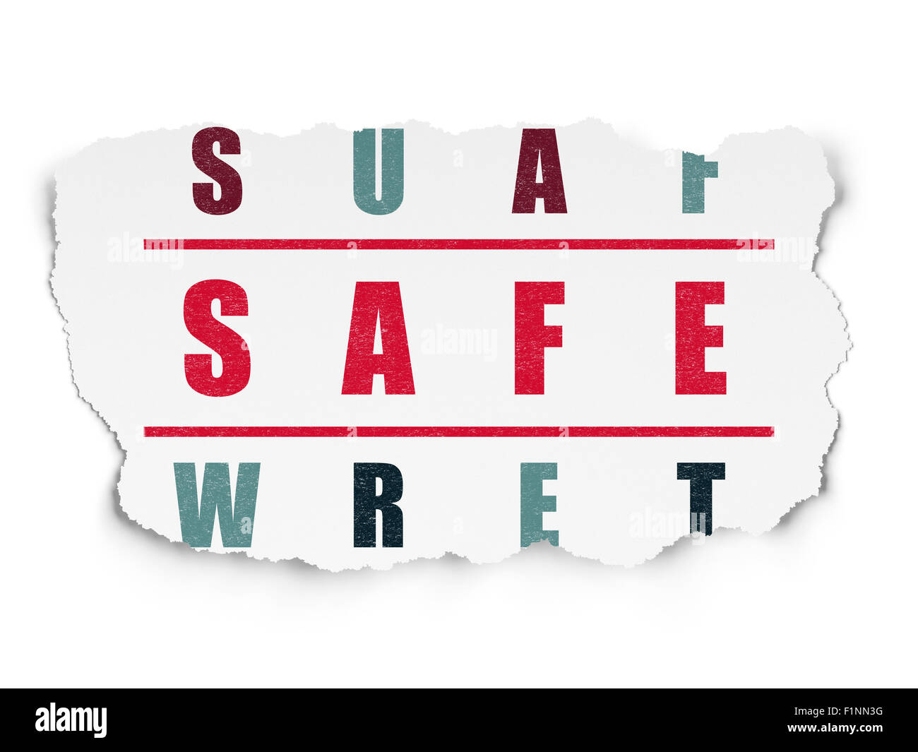 Security concept: word Safe in solving Crossword Puzzle Stock Photo - Alamy
