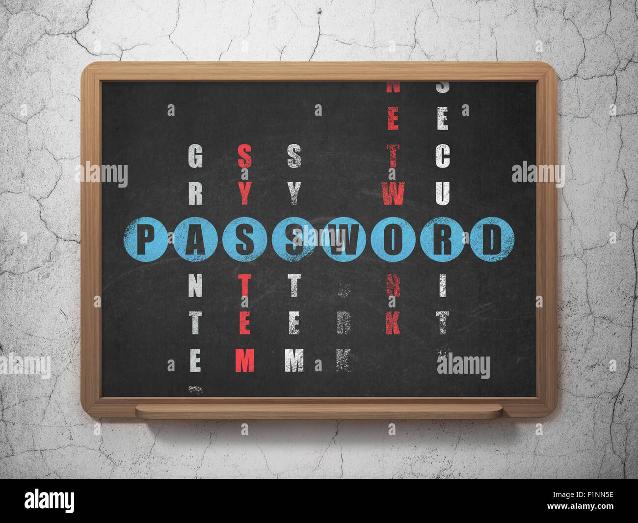 Privacy concept: word Password in solving Crossword Puzzle Stock Photo ...