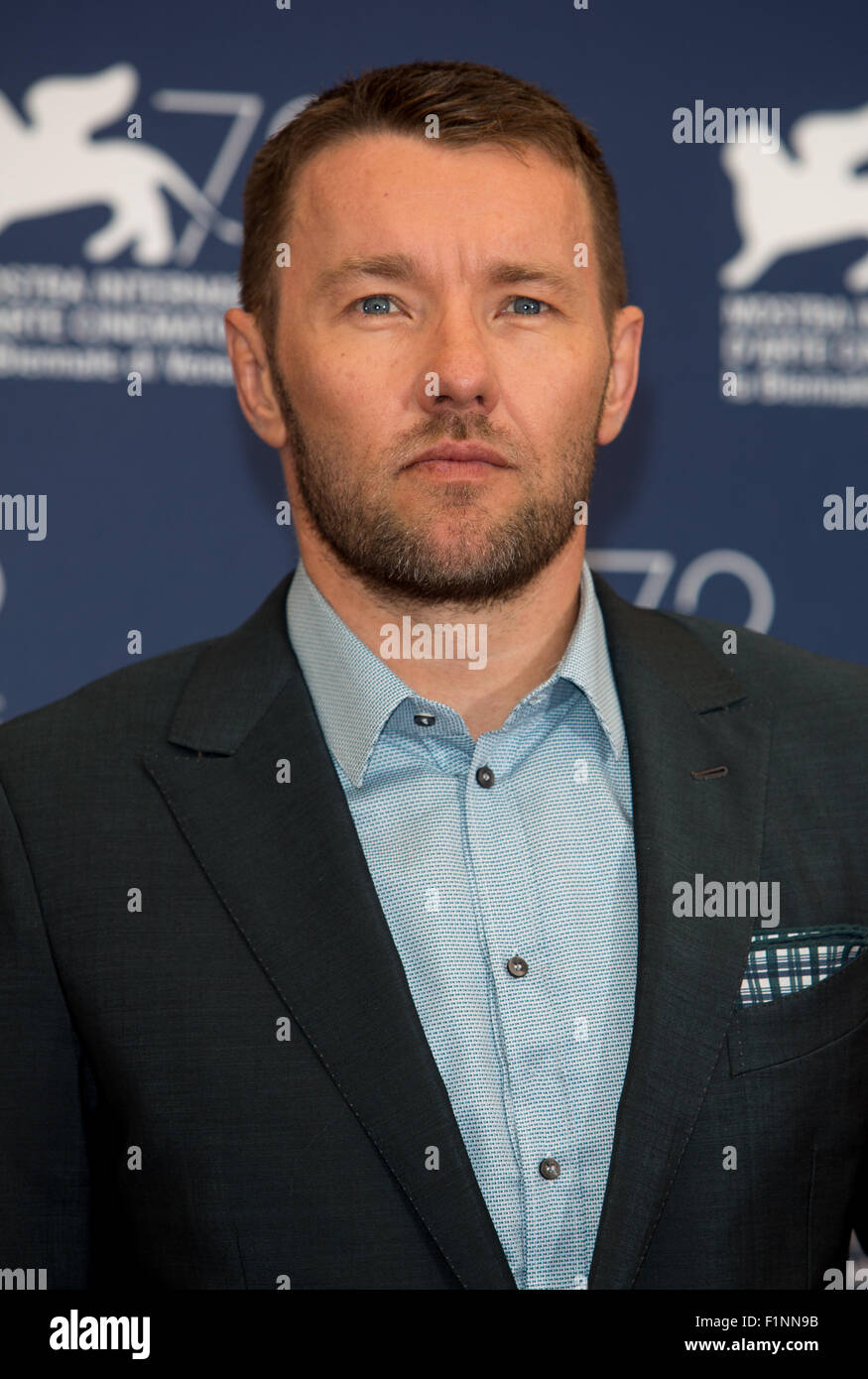 Venice, Italy. 04th Sep, 2015. Australian actor Joel Edgerton poses at ...